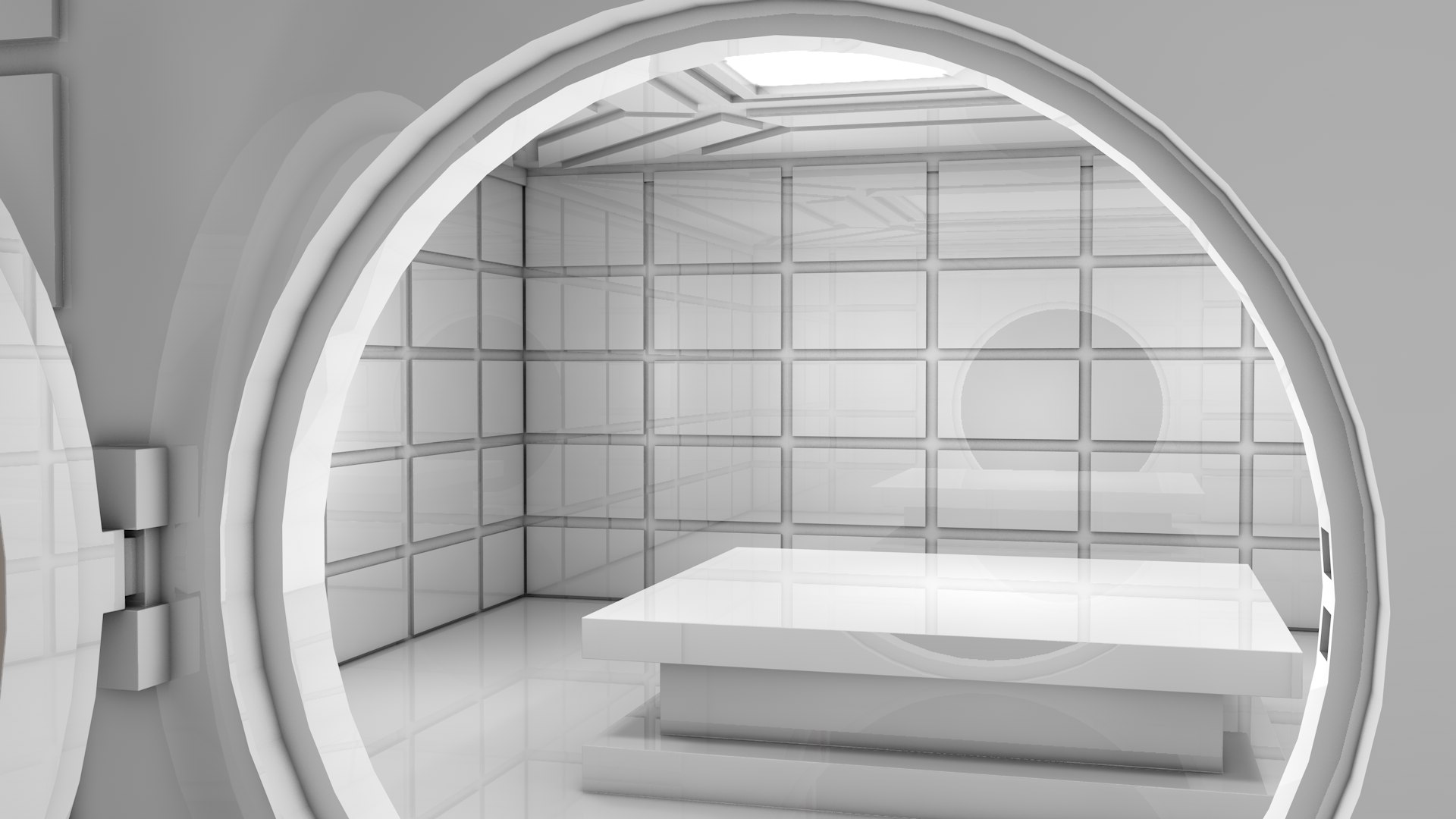 3D Sci Fi Vault Model - TurboSquid 2236854