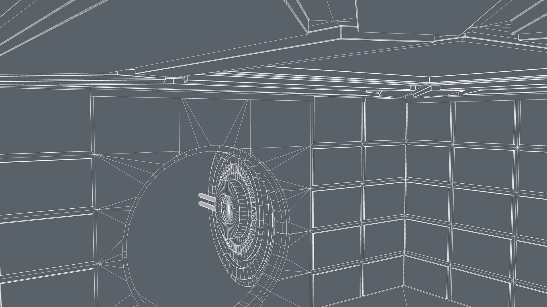 3D Sci Fi Vault Model - TurboSquid 2236854