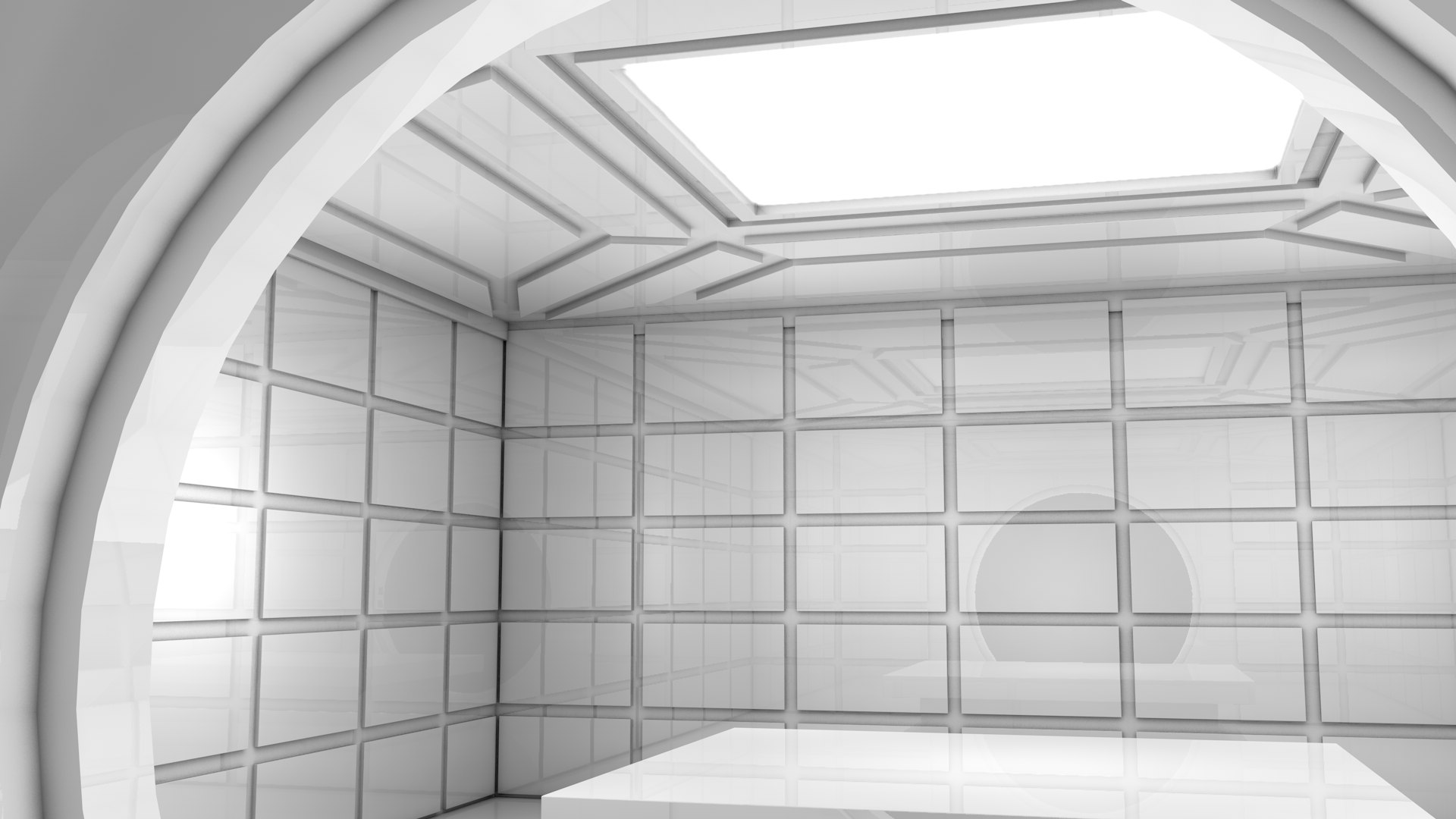 3D Sci Fi Vault Model - TurboSquid 2236854