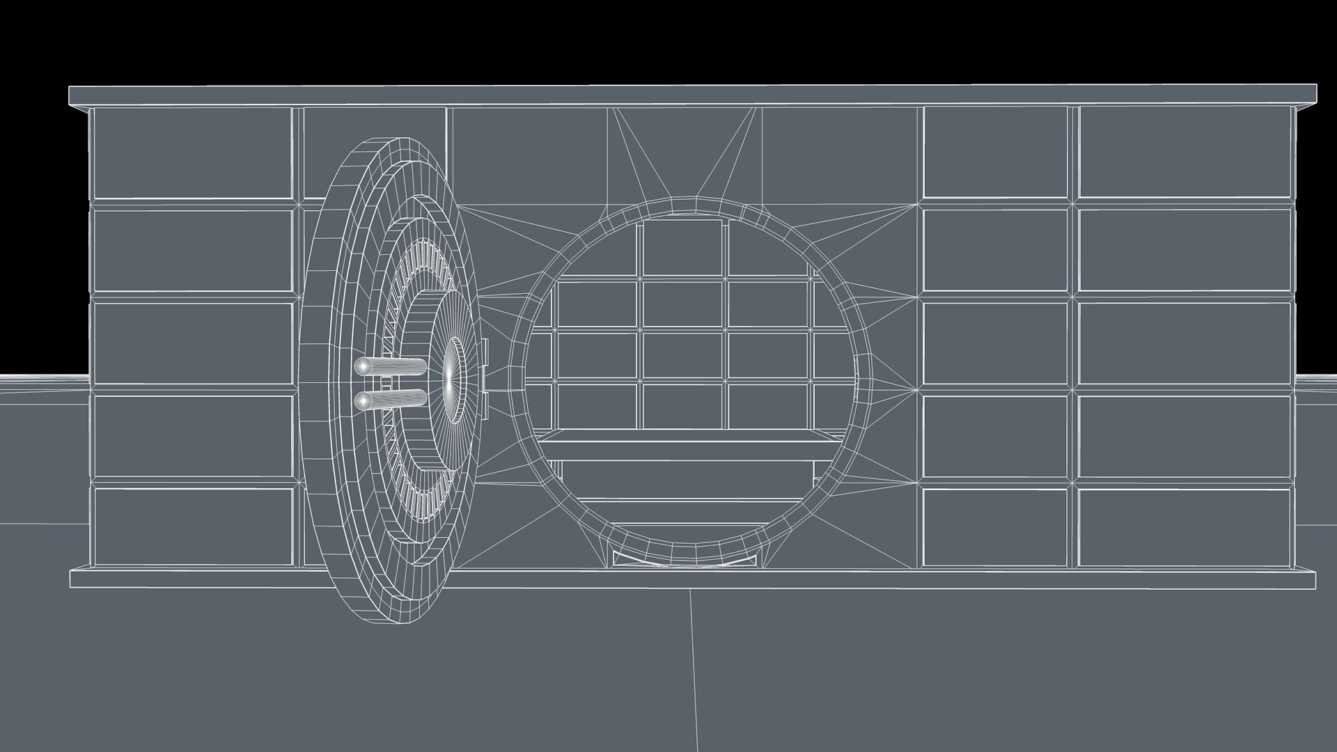 3D Sci Fi Vault Model - TurboSquid 2236854