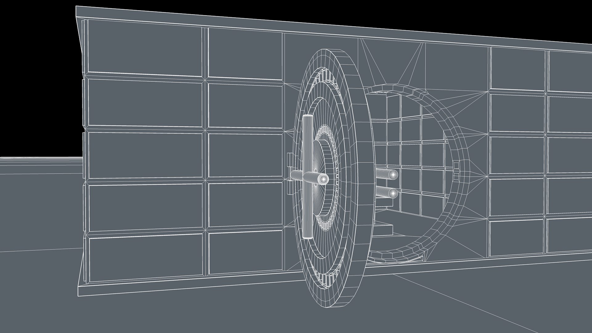 3D Sci Fi Vault Model - TurboSquid 2236854