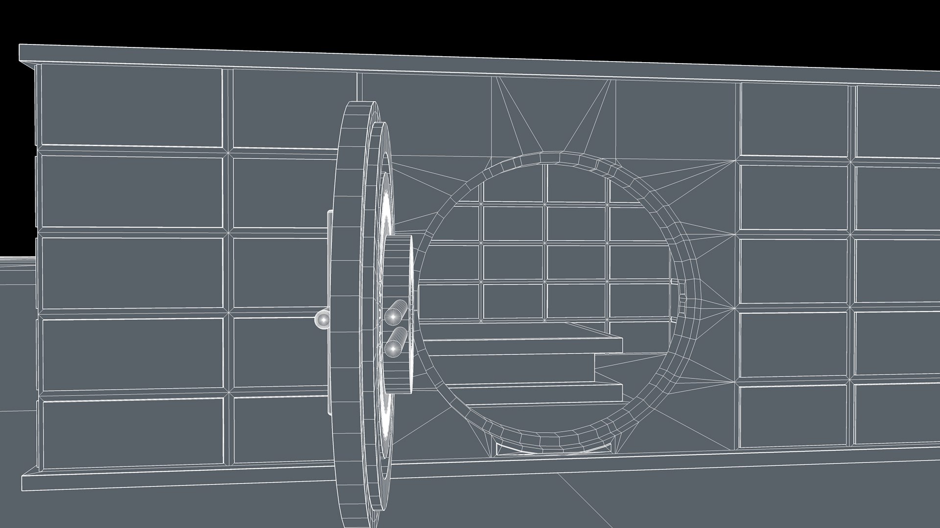 3D Sci Fi Vault Model - TurboSquid 2236854