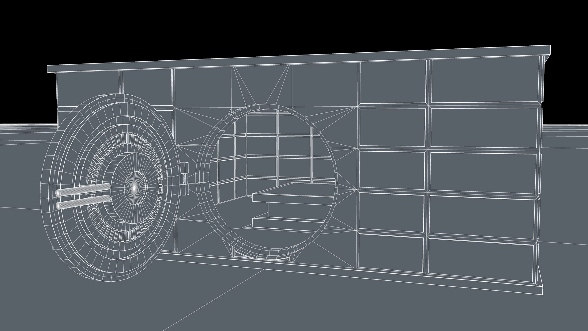 3D Sci Fi Vault Model - TurboSquid 2236854