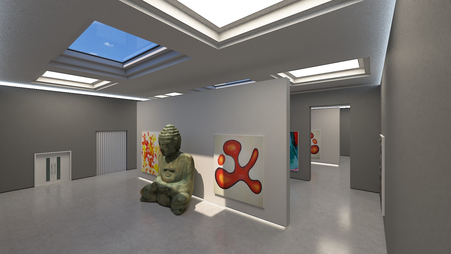 3D Art Gallery Collection 08 - TurboSquid 1997814