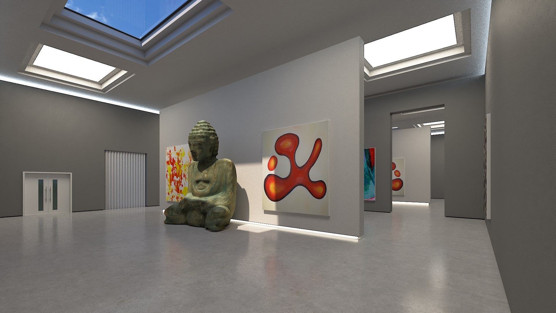 3D Art Gallery Collection 08 - TurboSquid 1997814