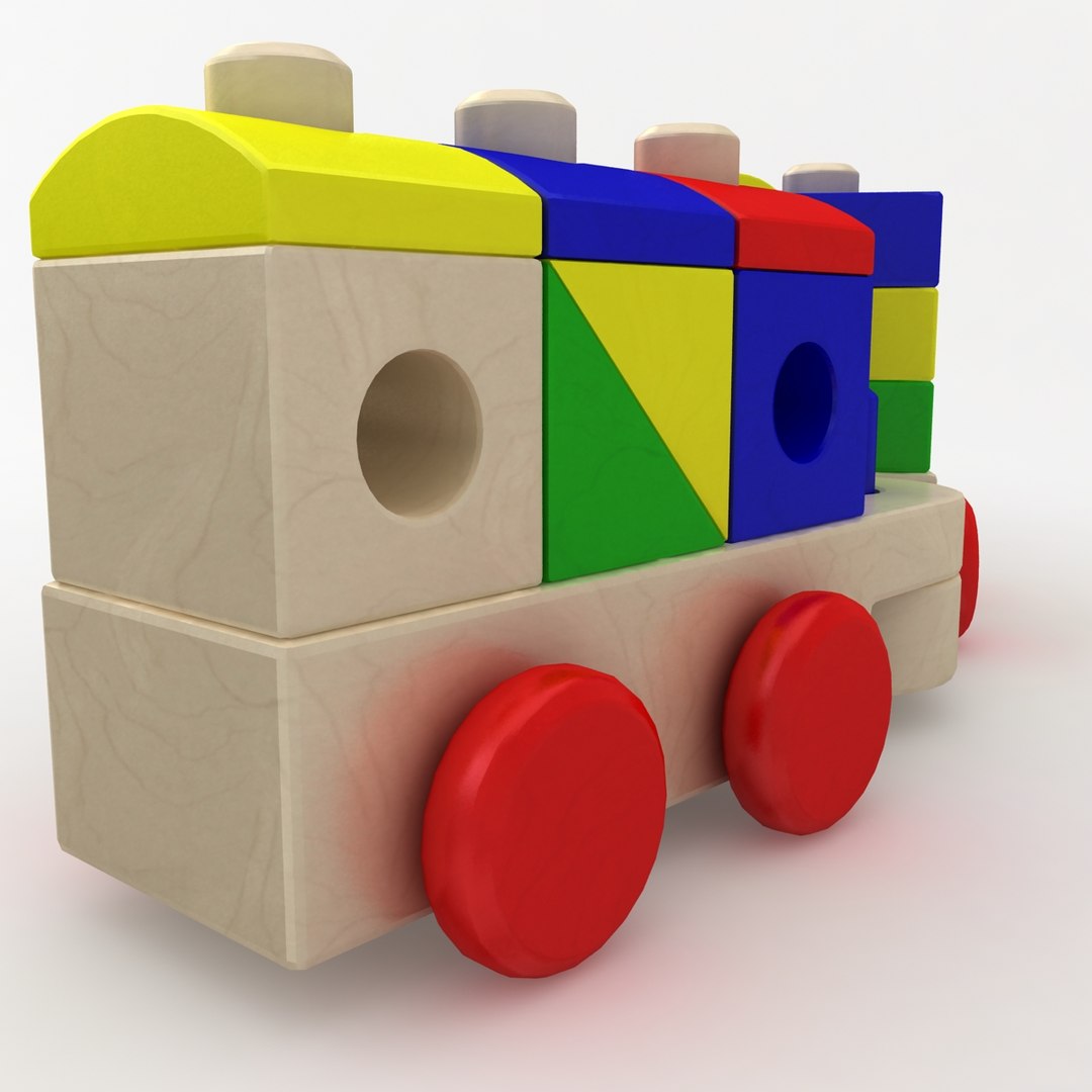 3d Toy Train