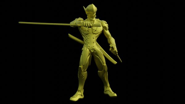 3D модель golden fighter - TurboSquid 2061041