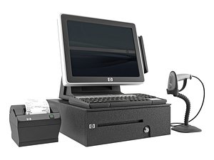 3D Cashier Models | TurboSquid