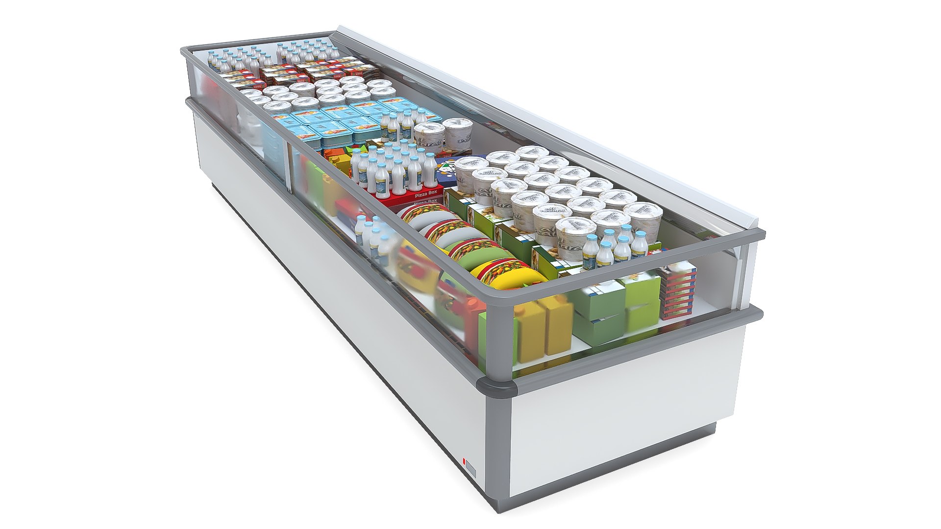 Refrigeration Showcase 3D Model - TurboSquid 1793020