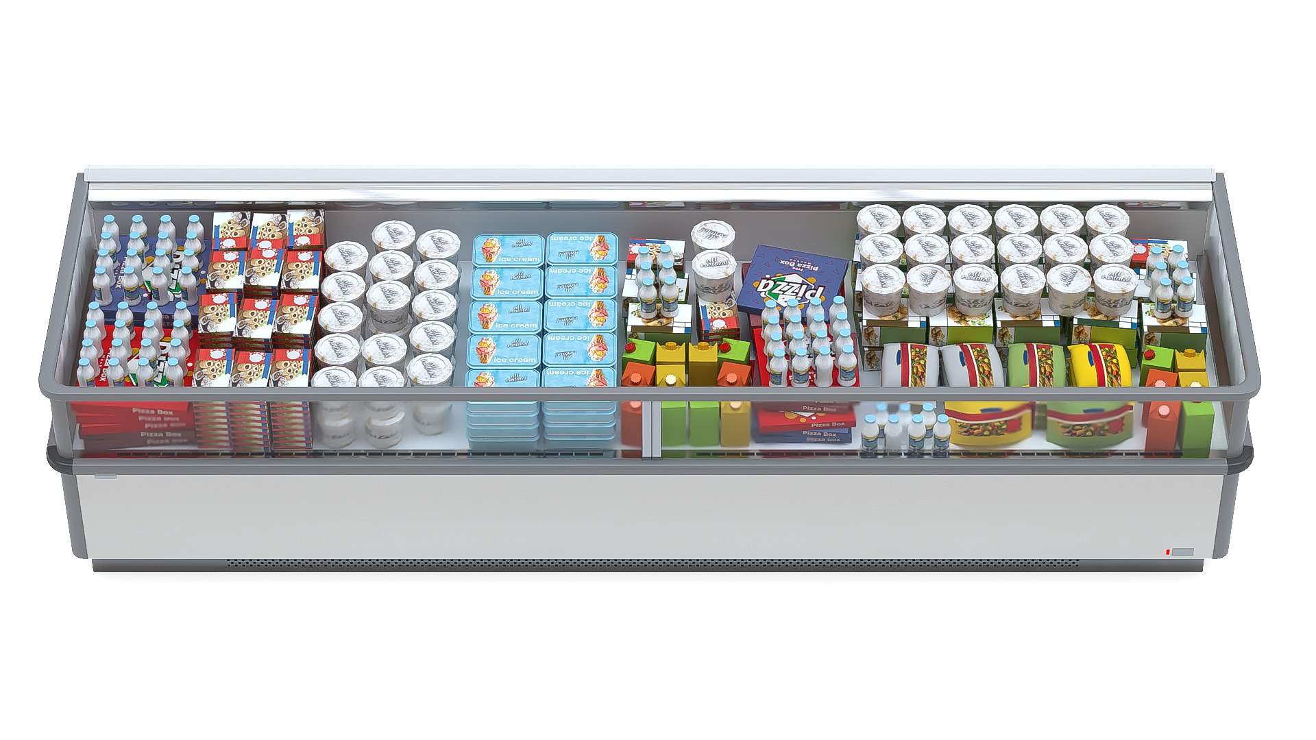 Refrigeration Showcase 3D Model - TurboSquid 1793020