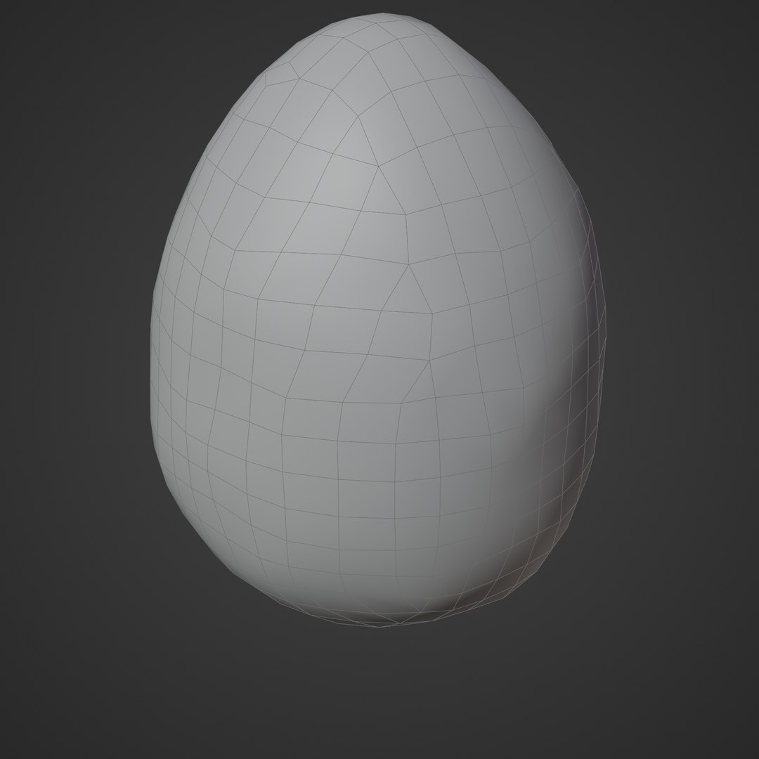 Gold Egg PBR Low-poly Game Ready 3D Model - TurboSquid 1767939