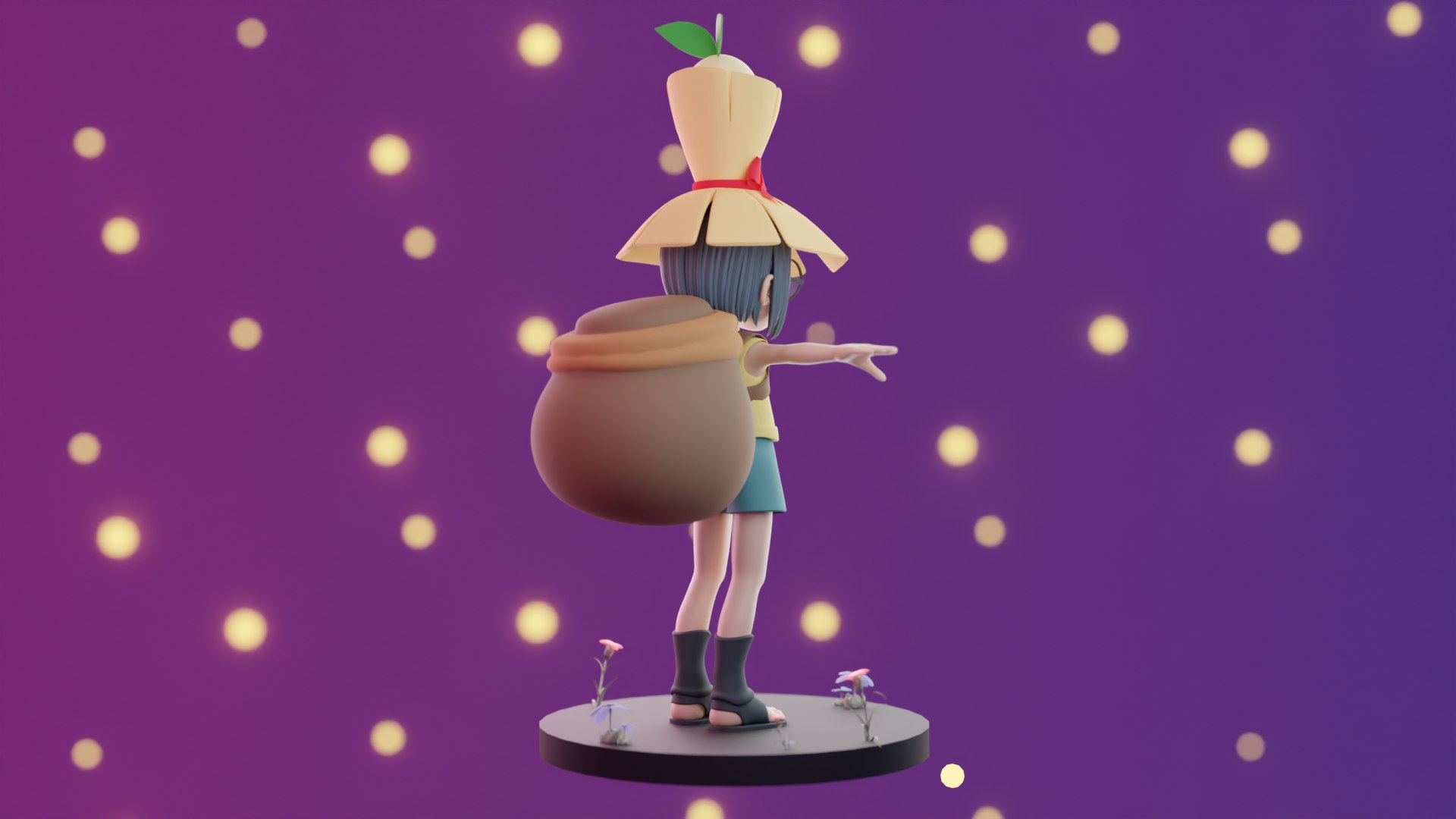 3D Girl- Game Ready Model - TurboSquid 1871089