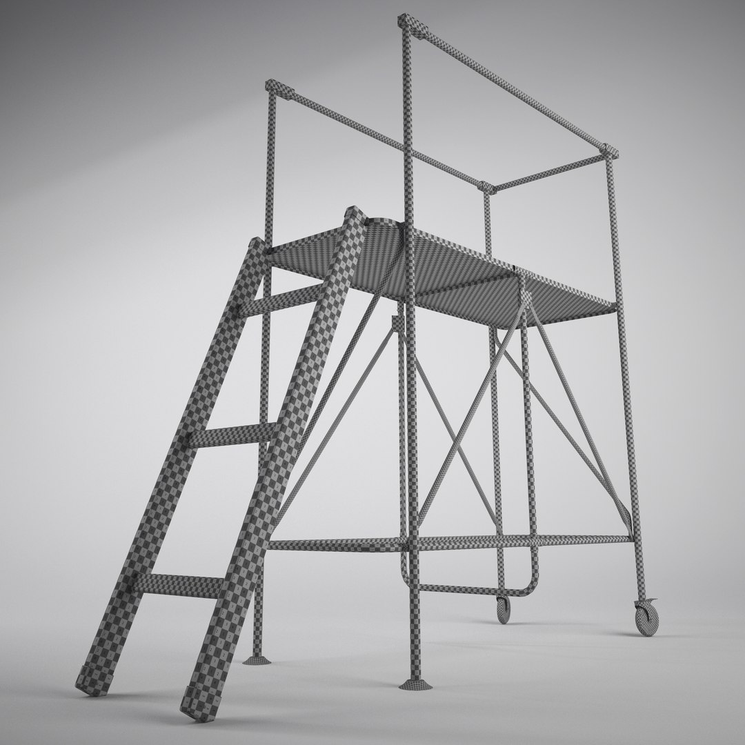 Scaffold Tower 3d Model