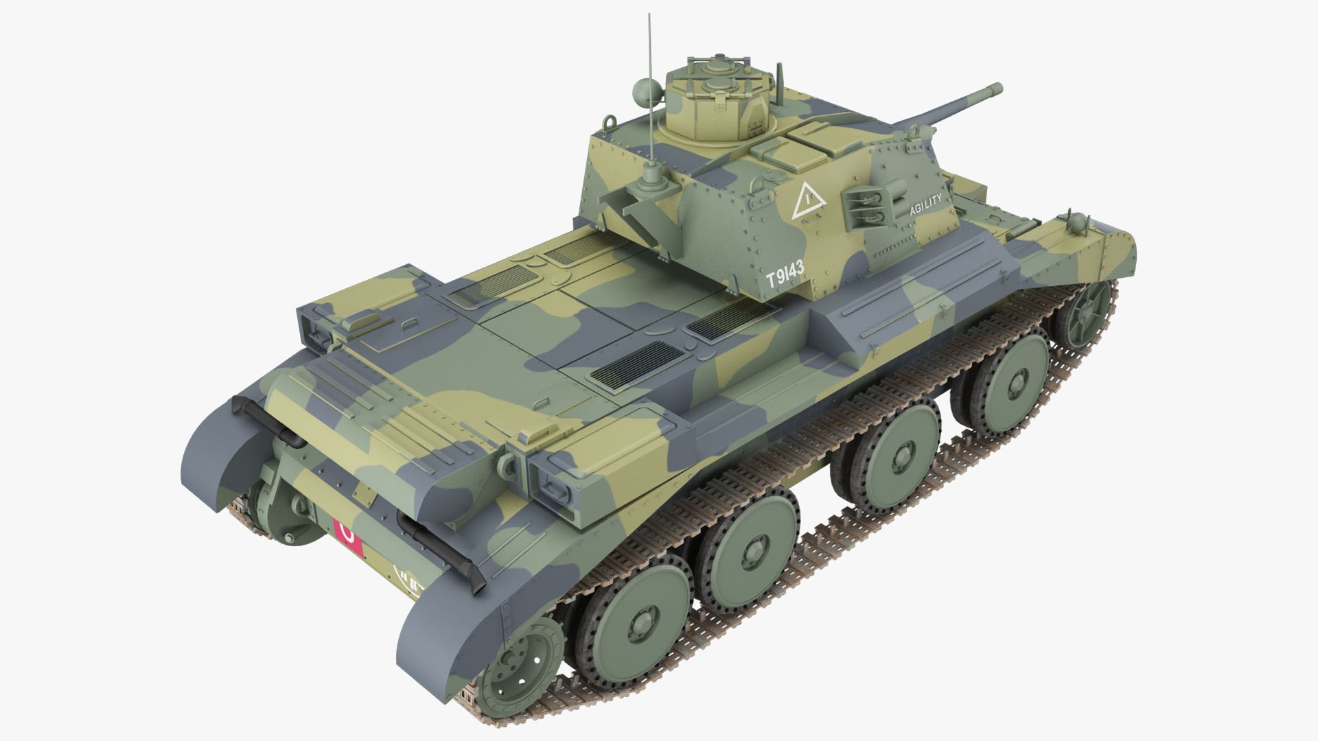 Cruiser Mark Iii A13 3D Model - TurboSquid 1618835