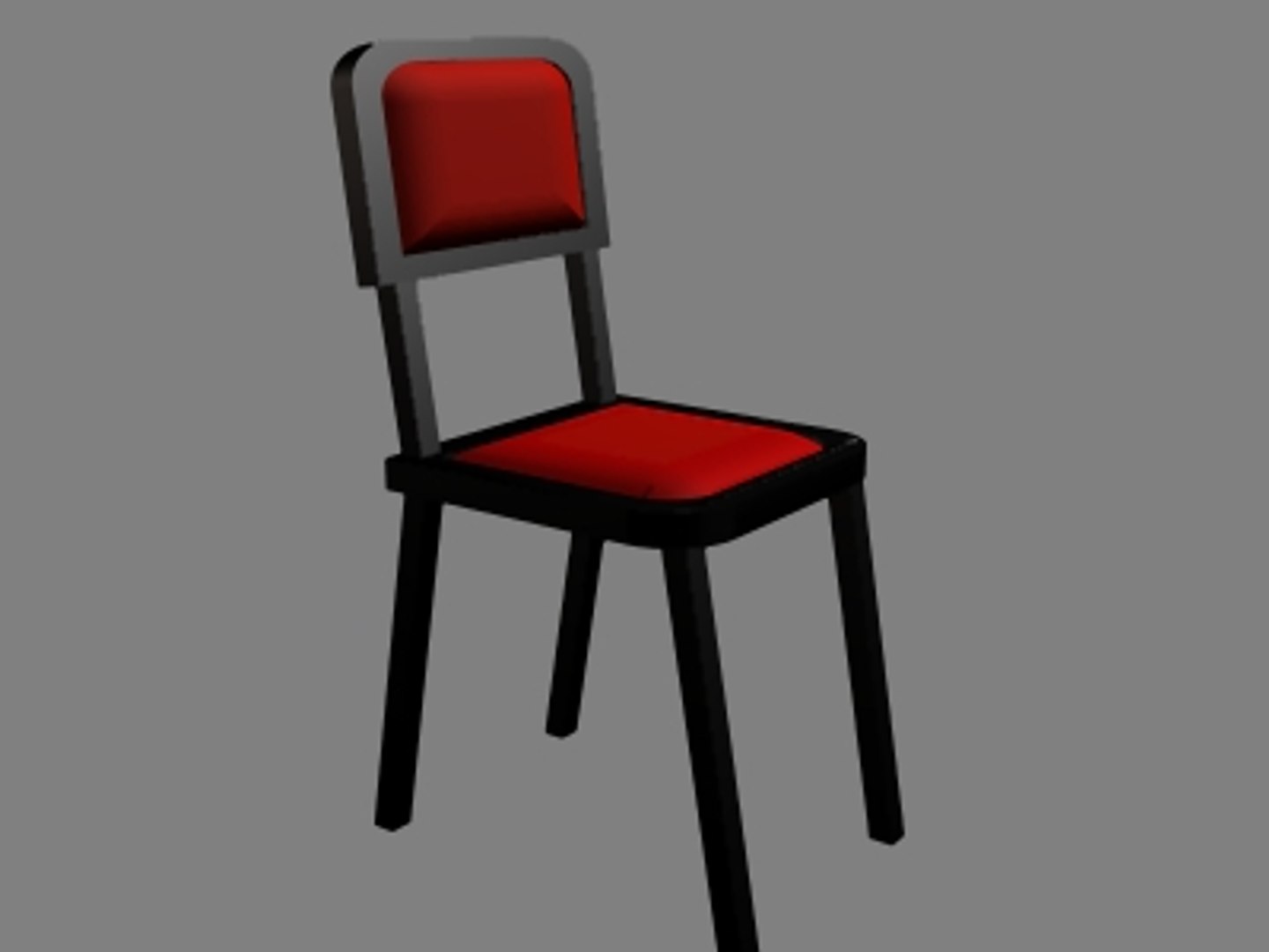 3d model basic chair