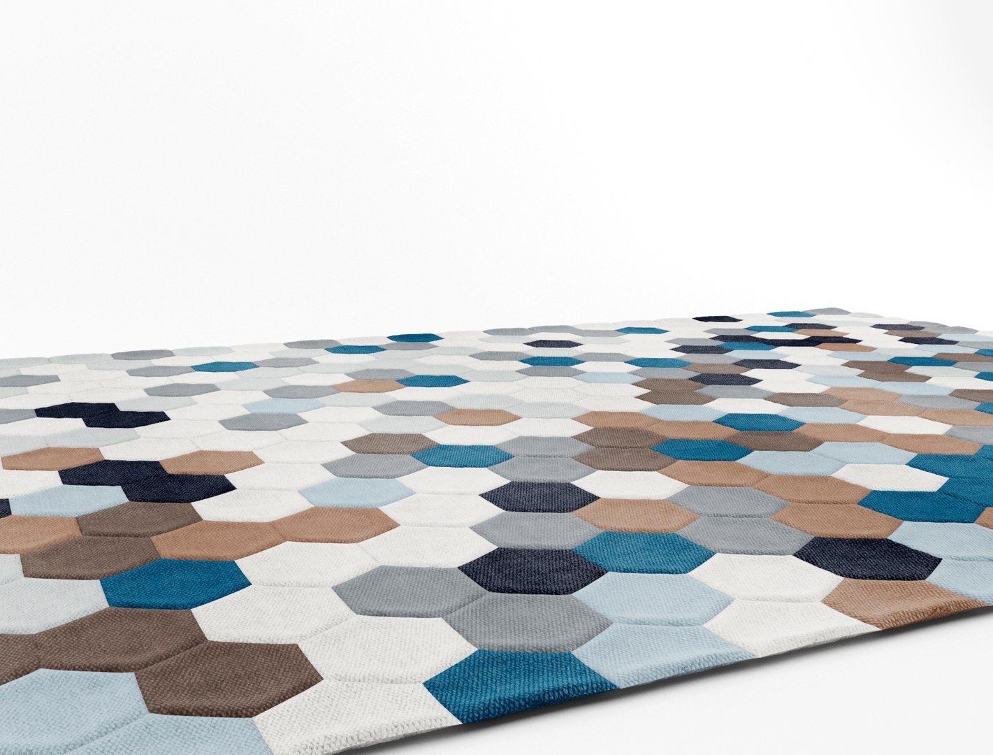 carpet boconcept kaleidoscope 3d model