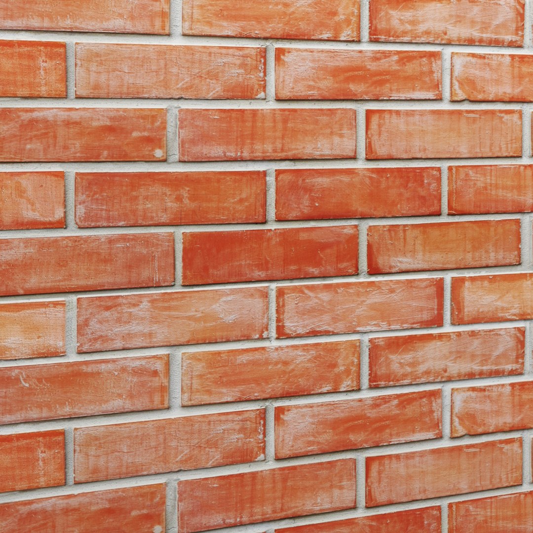 brick wall 3d model
