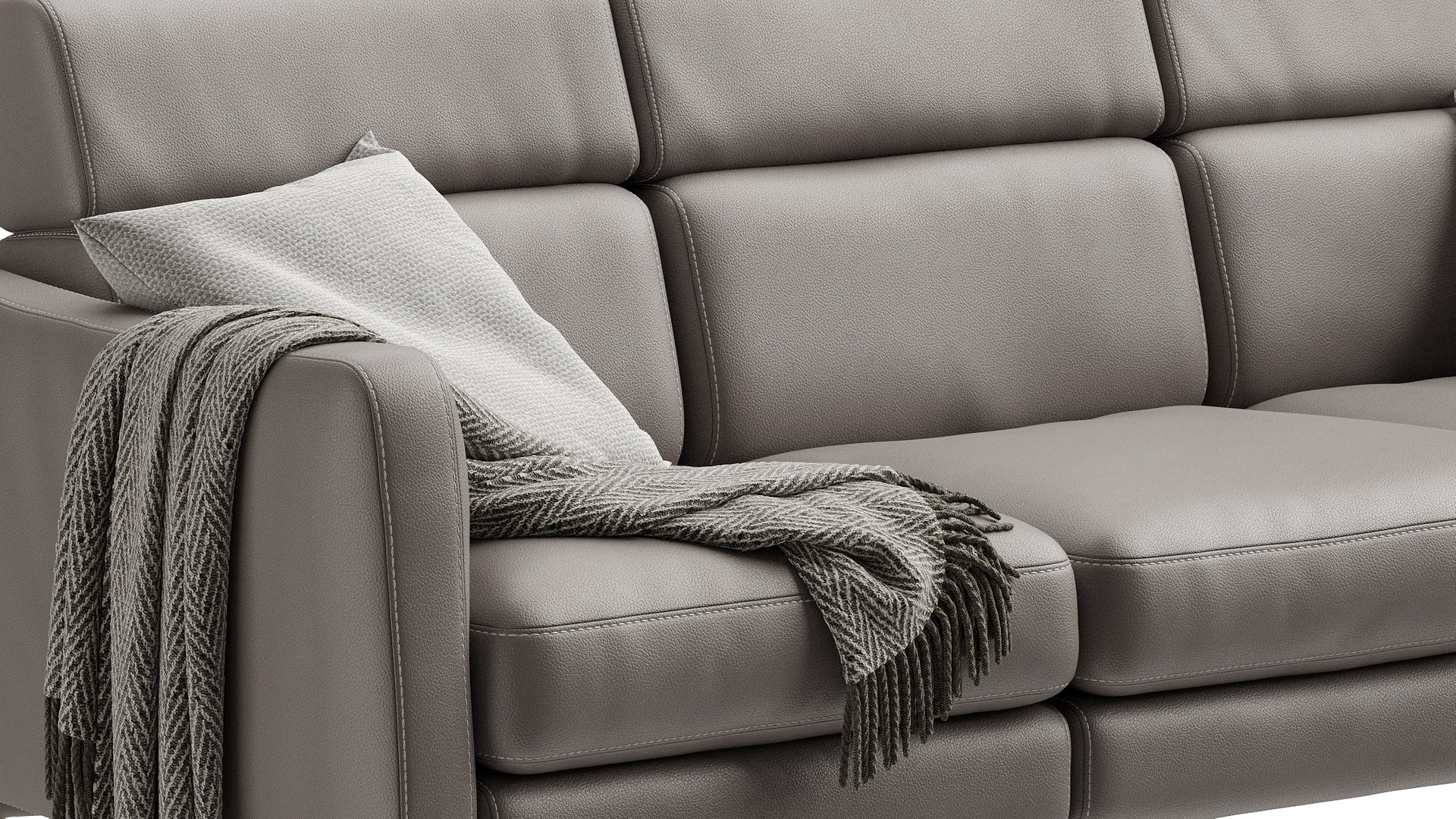 Natuzzi Greg C200 Sofa 3D Model - TurboSquid 2236141