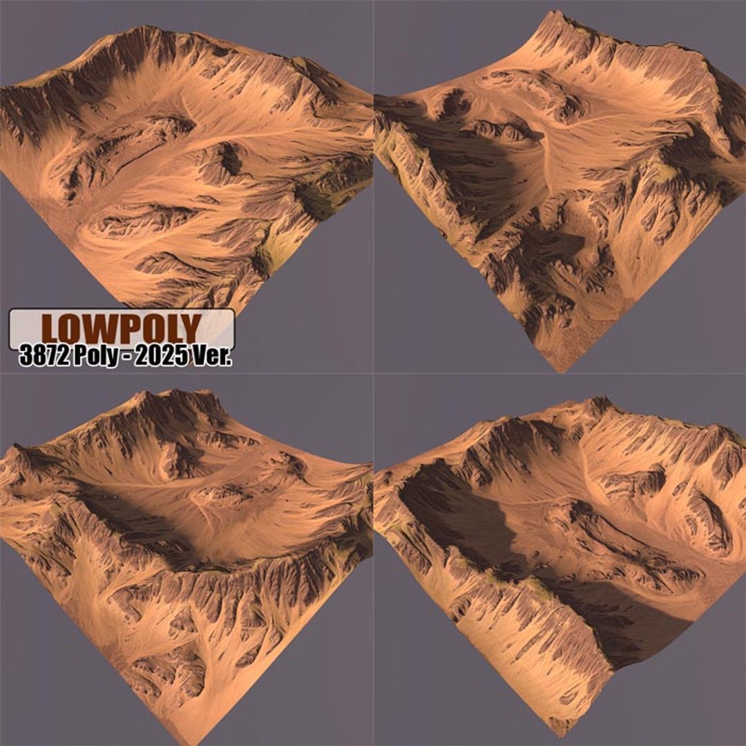 3ds max mountains pack
