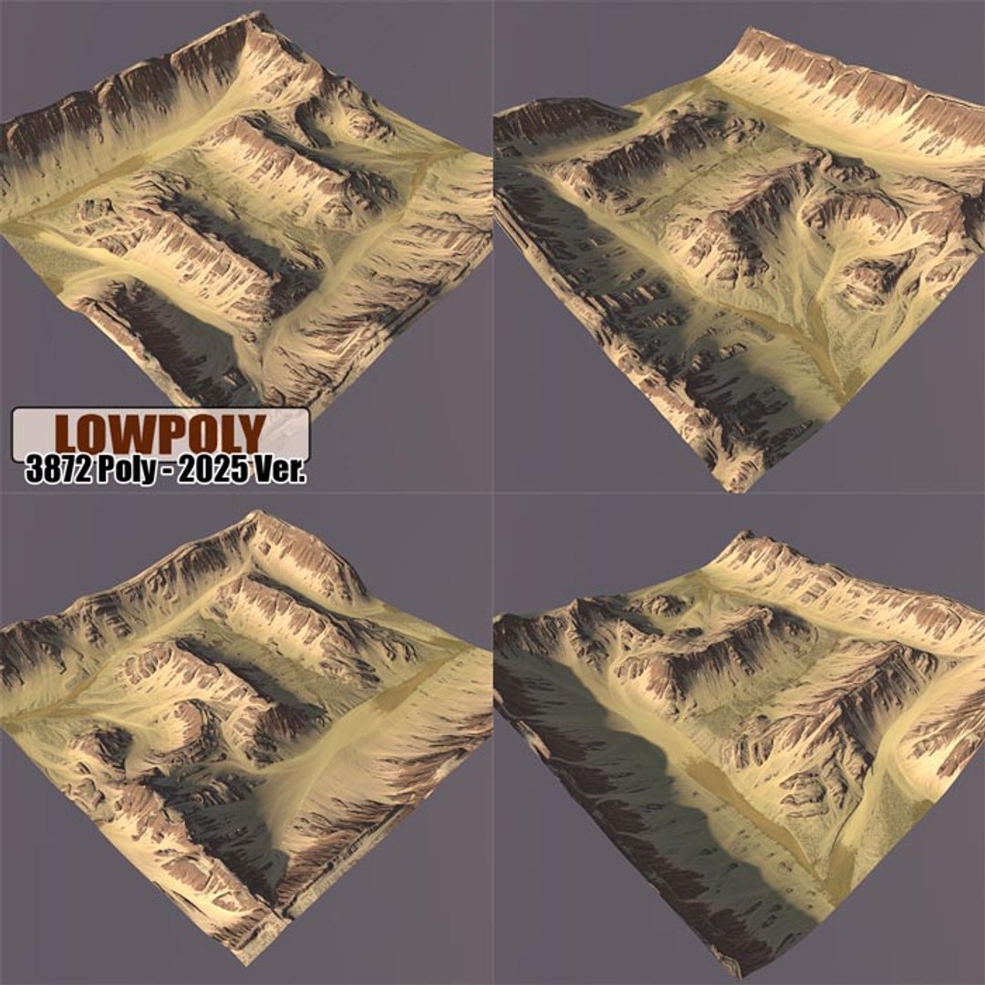 3ds max mountains pack