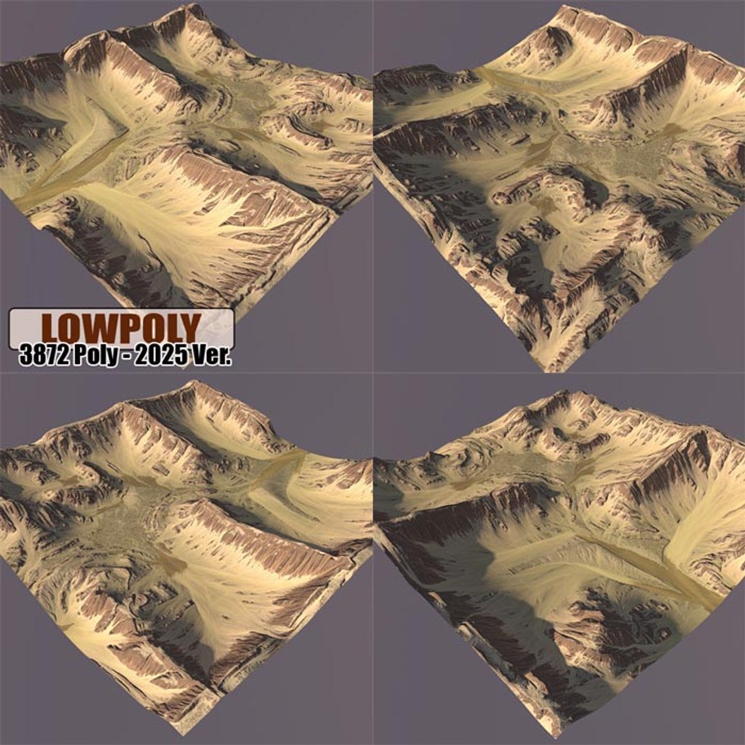 3ds max mountains pack