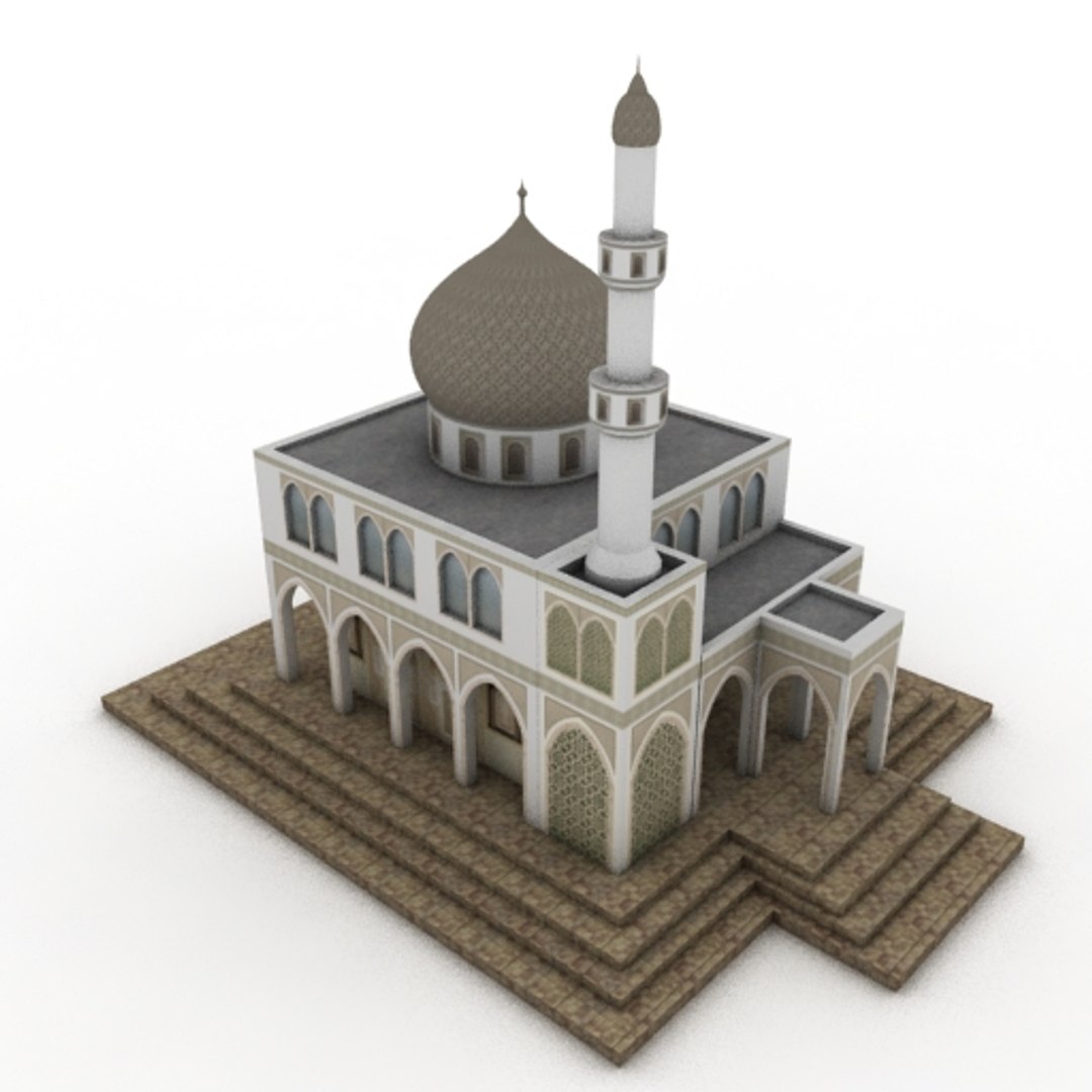 Mosque 3D - TurboSquid 1296063