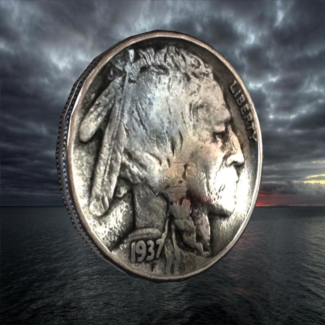 Coin American 3D Model - TurboSquid 1199257