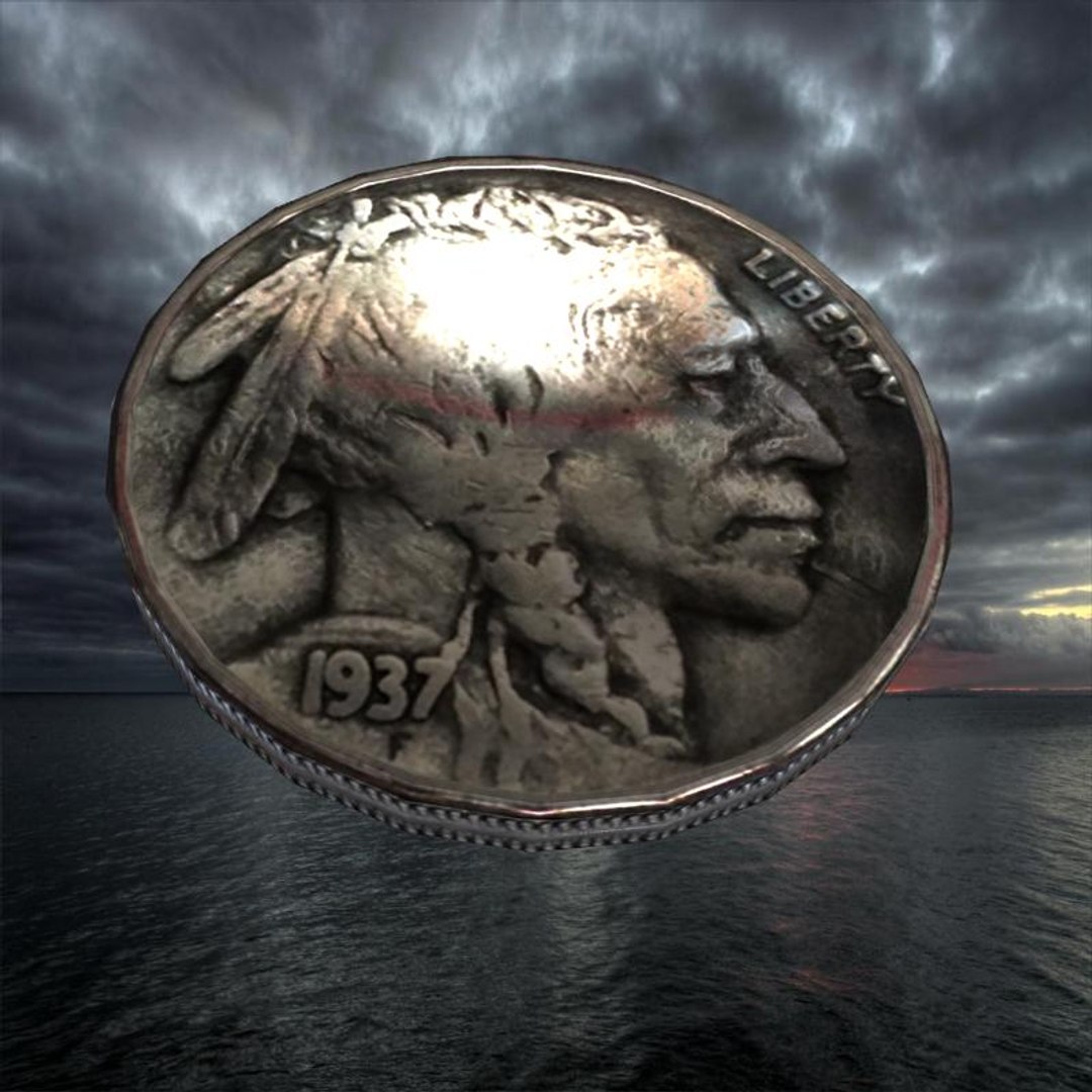 Coin American 3D Model - TurboSquid 1199257
