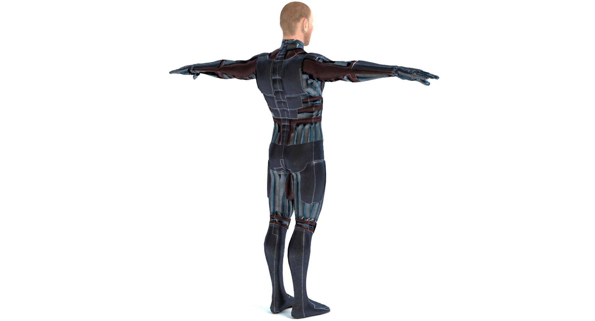 Sci Fi Soldier Biosuit Model - TurboSquid 1248171