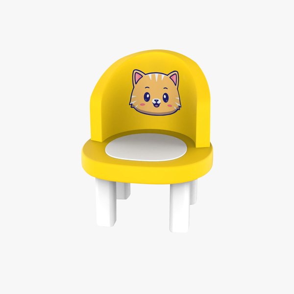 modelo 3d Silla de gato de dibujos animados - TurboSquid 2268202