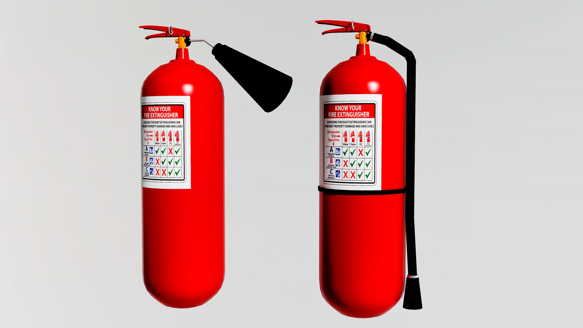 3D Fire Extinguisher Model - TurboSquid 2049630