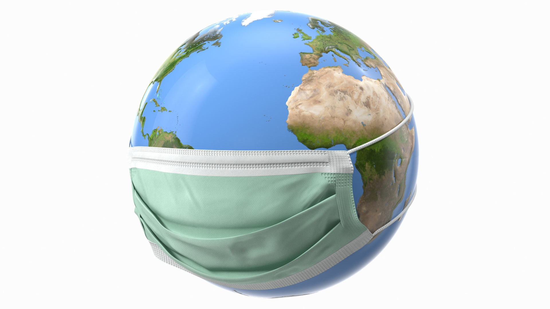 3D Earth Stylized Mask Medicine - TurboSquid 1699071