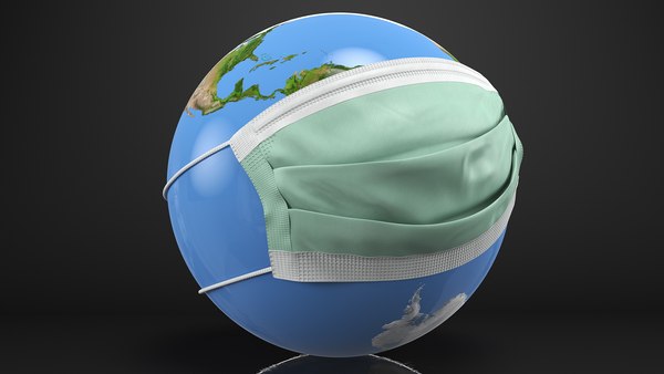 3D earth stylized mask medicine - TurboSquid 1699071
