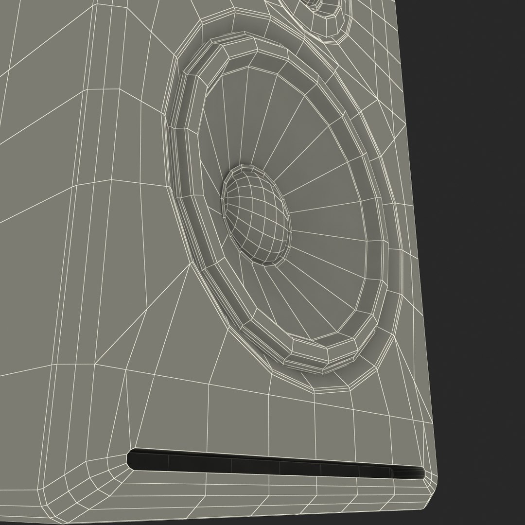 multimedia speakers audioengine a2 3d model