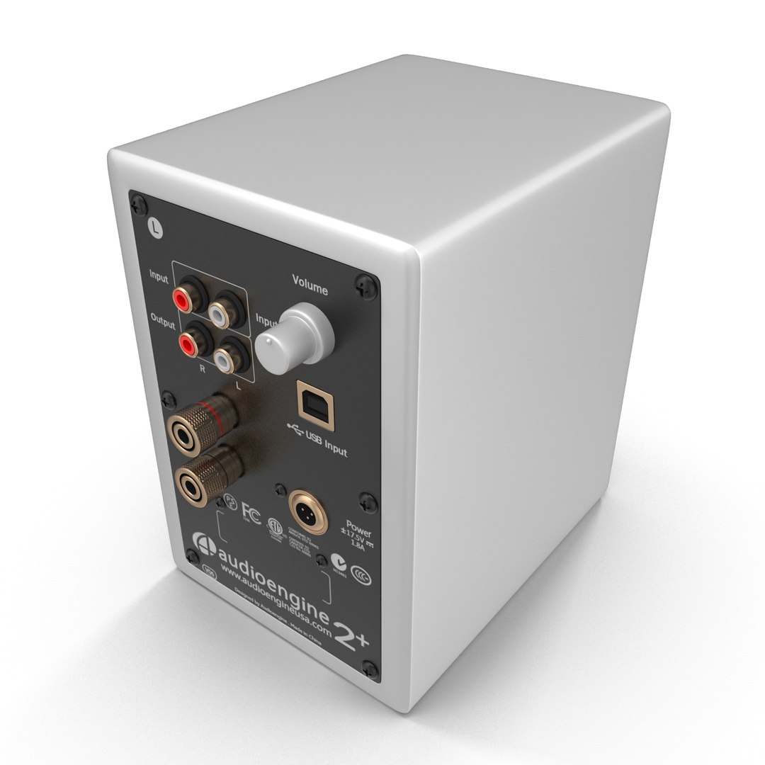 Multimedia Speakers Audioengine A2 3d Model