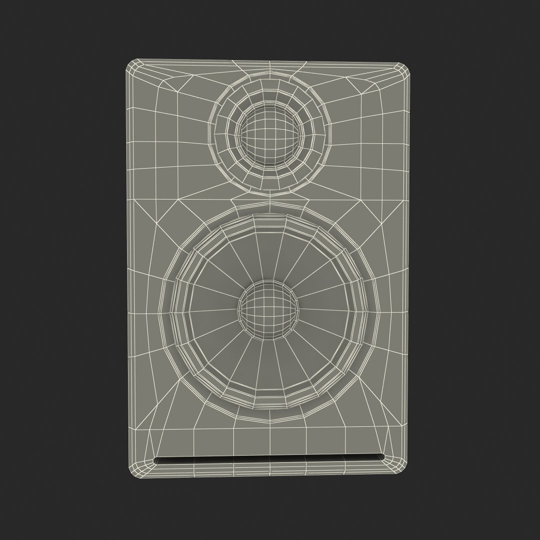 multimedia speakers audioengine a2 3d model