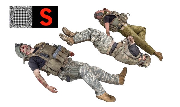 dead packed 3 3d model