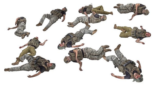 dead packed 3 3d model