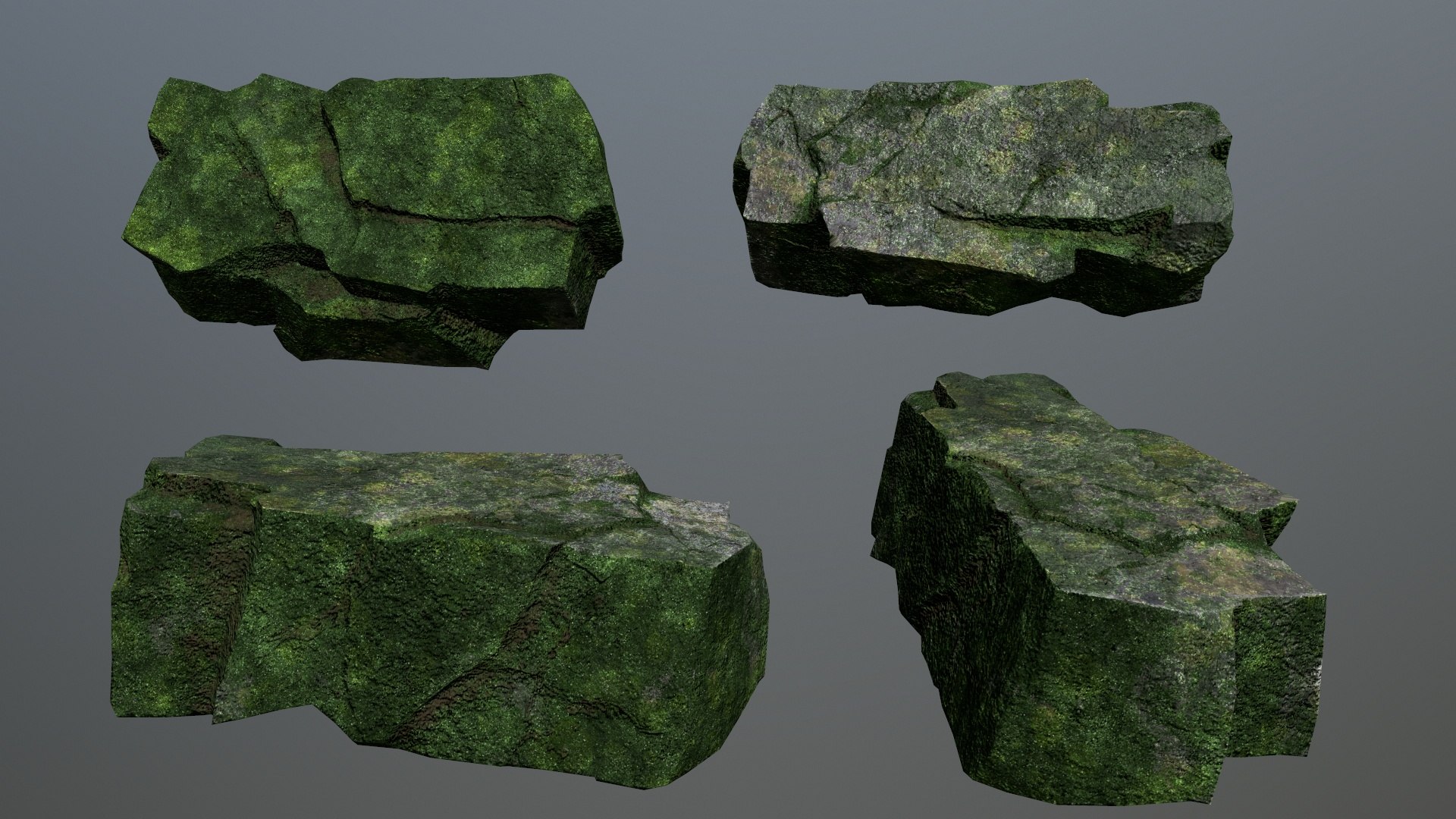 3D model Rock Set 7 - TurboSquid 2028301