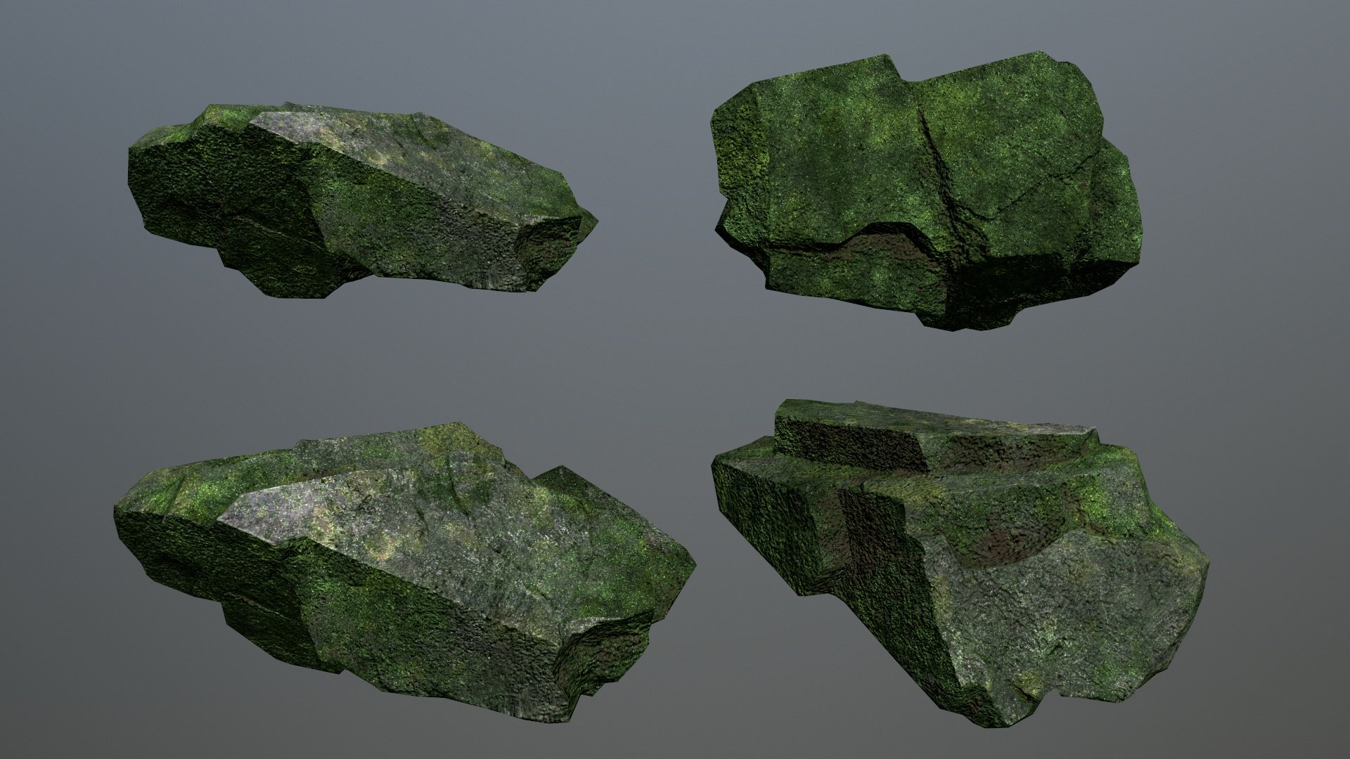 3D model Rock Set 7 - TurboSquid 2028301