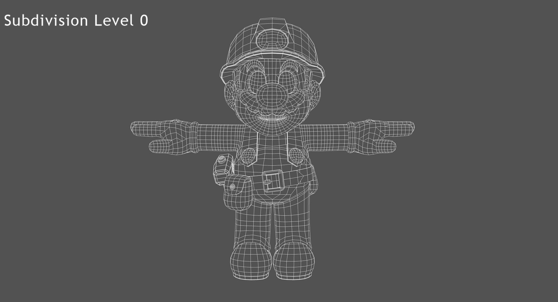 3D Mario Bros Builder Model - TurboSquid 1488859