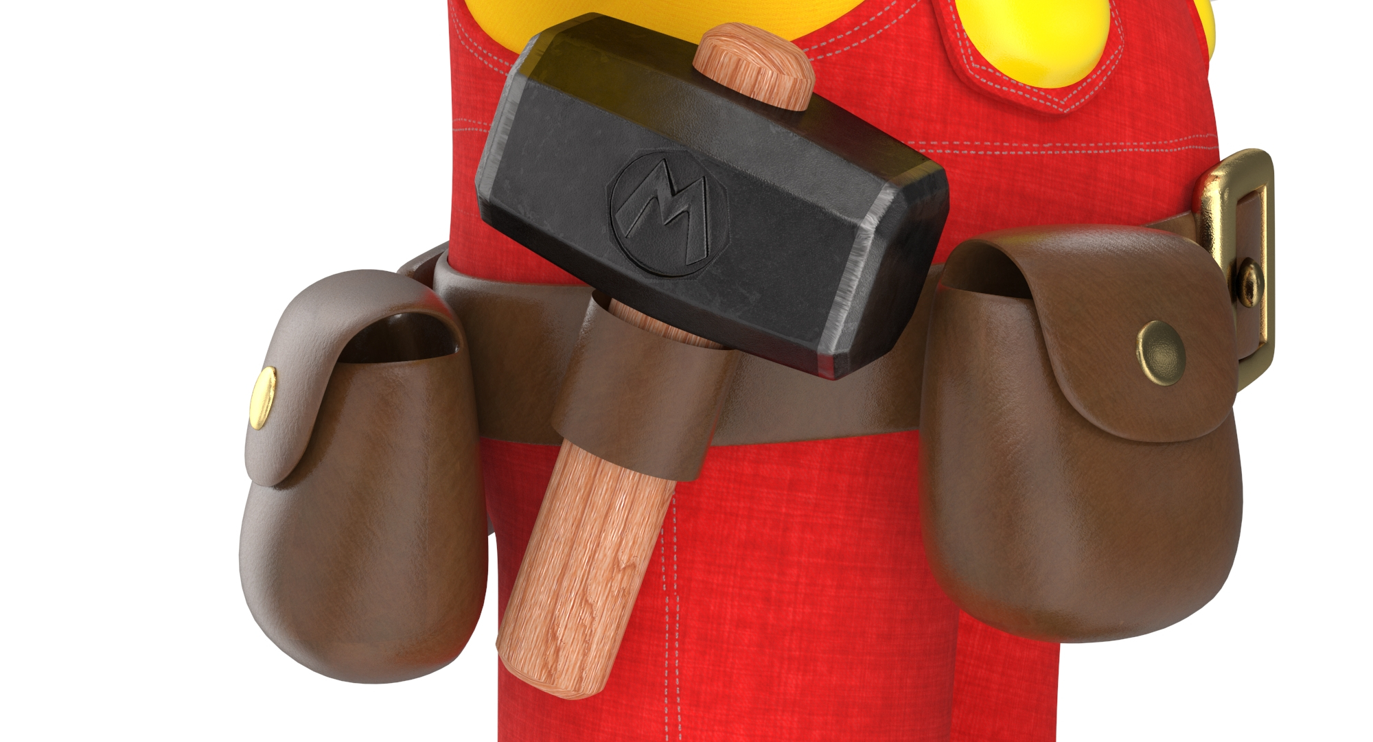 3D mario bros builder model - TurboSquid 1488859