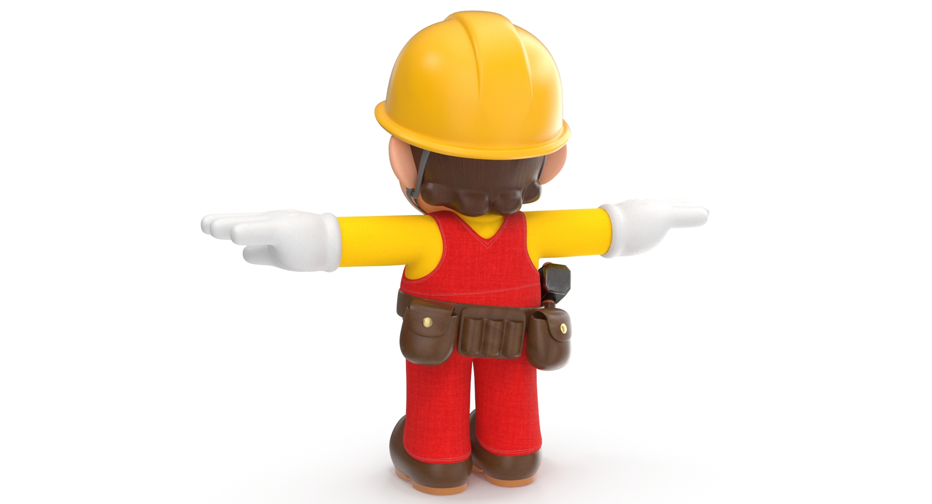 3D mario bros builder model - TurboSquid 1488859