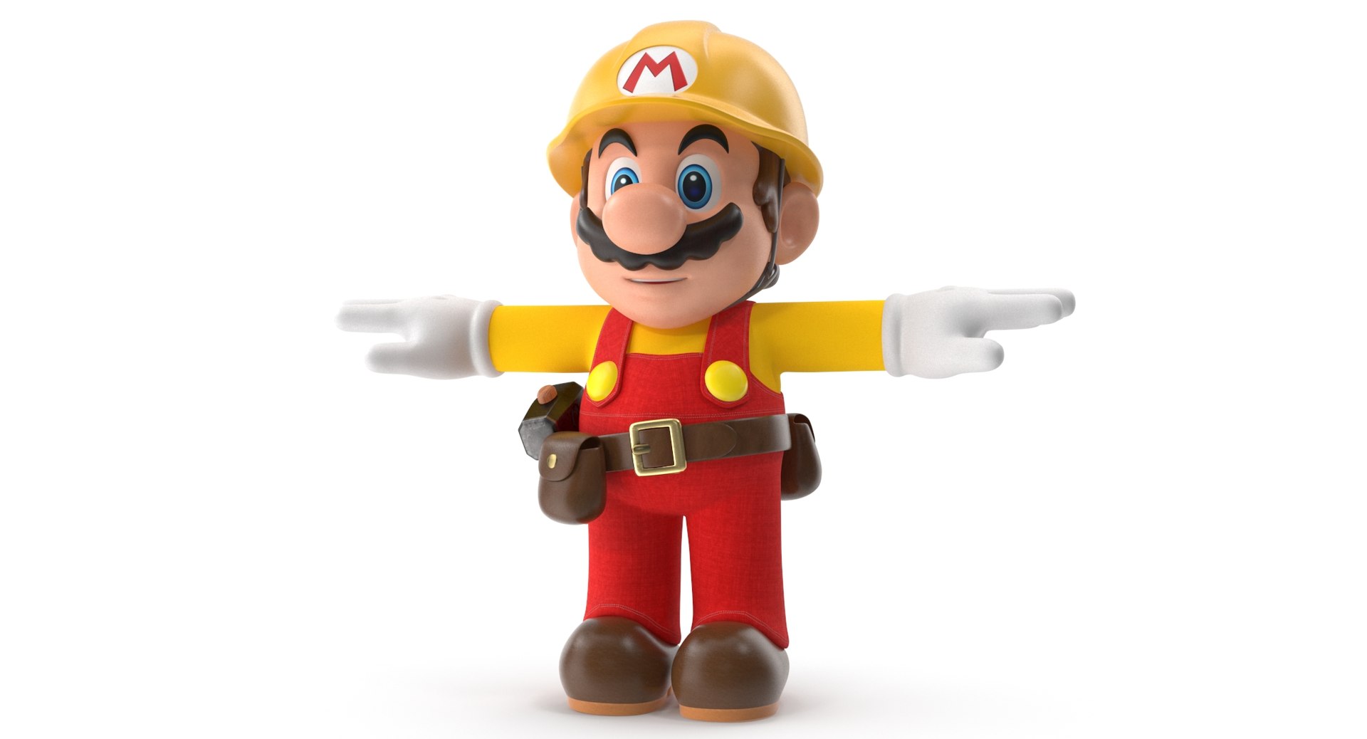 3D Mario Bros Builder Model - TurboSquid 1488859
