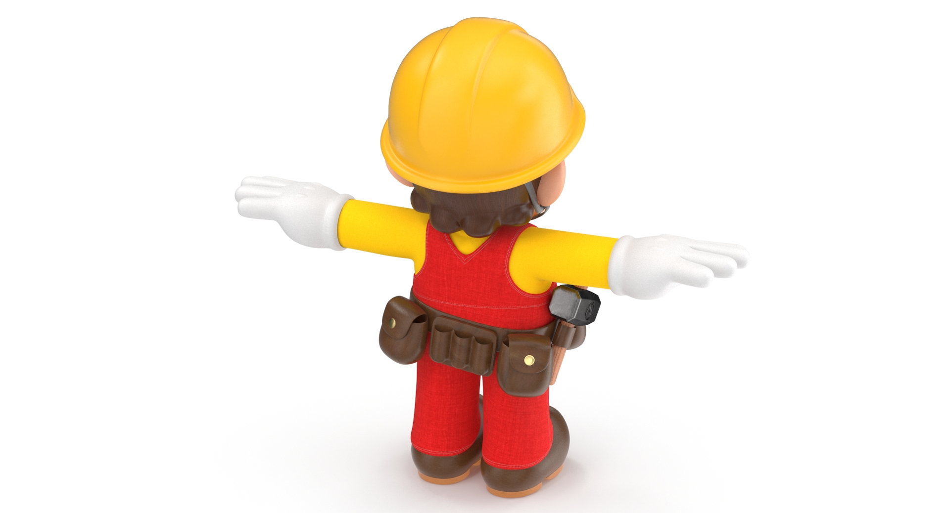 3D mario bros builder model - TurboSquid 1488859