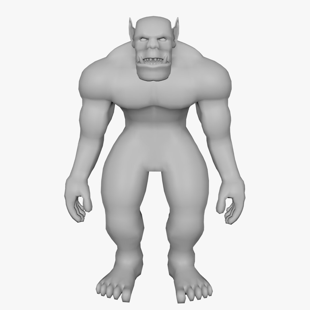 Orc 3D Model - TurboSquid 1247022