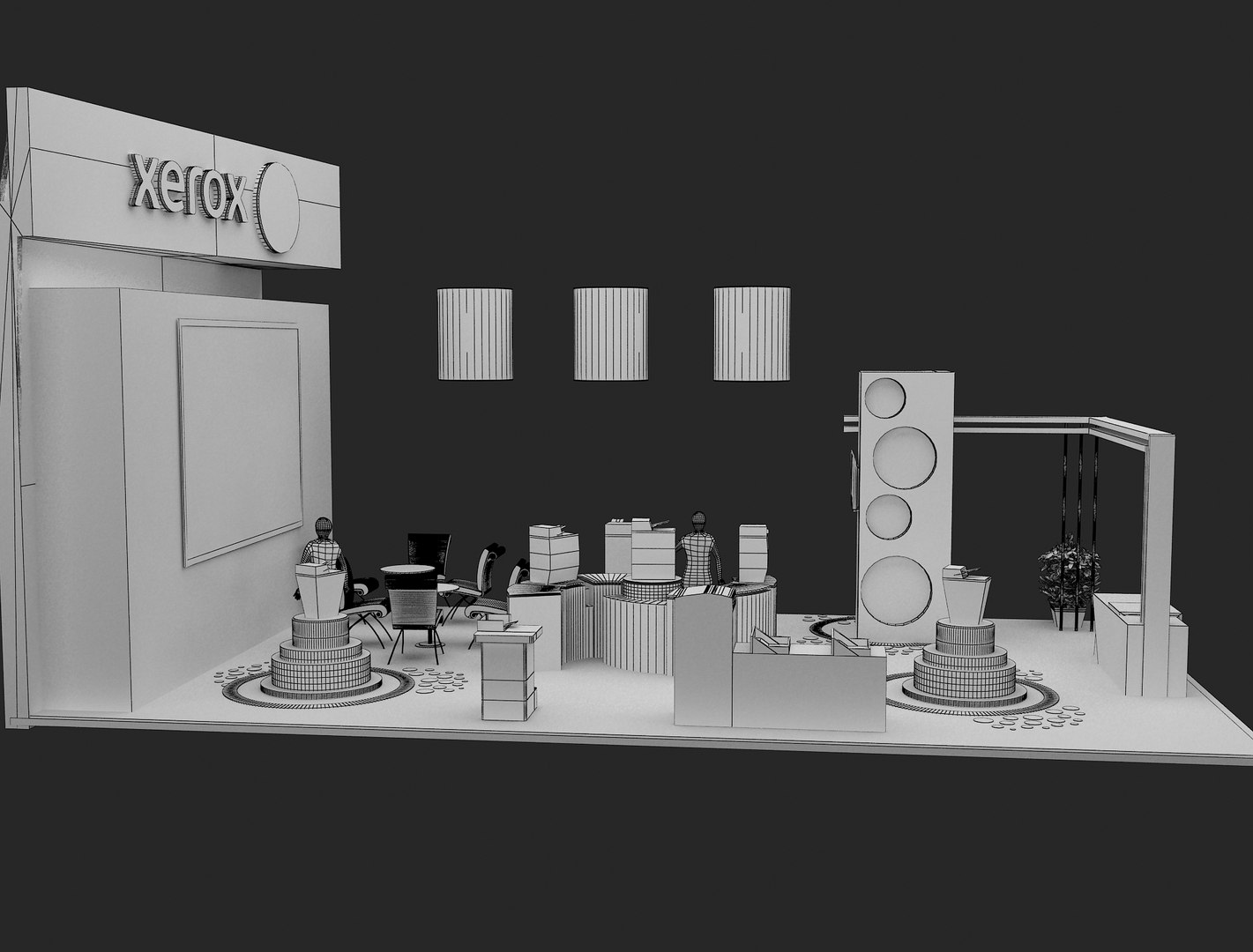 3D Model Stand Exhibition Booth - TurboSquid 1700300