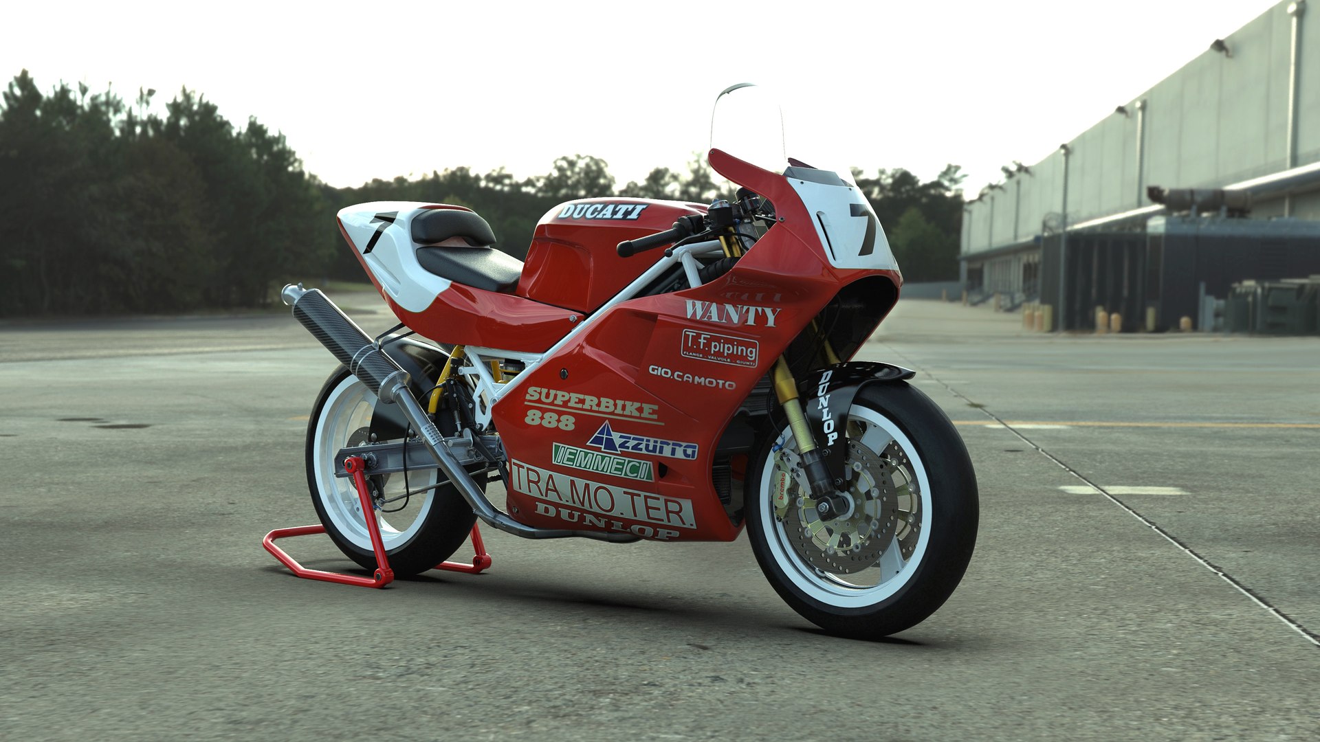 Ducati 888 3D - TurboSquid 1447705