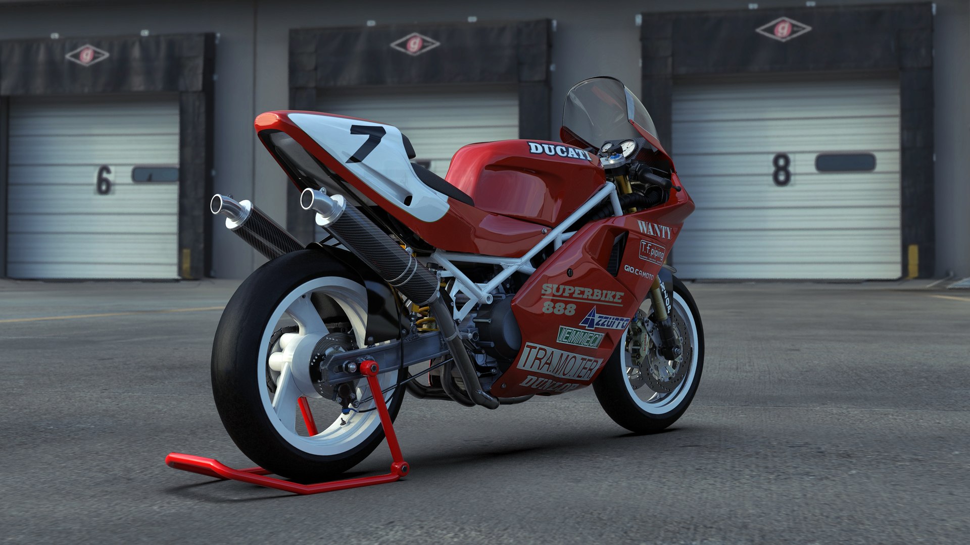 Ducati 888 3D - TurboSquid 1447705