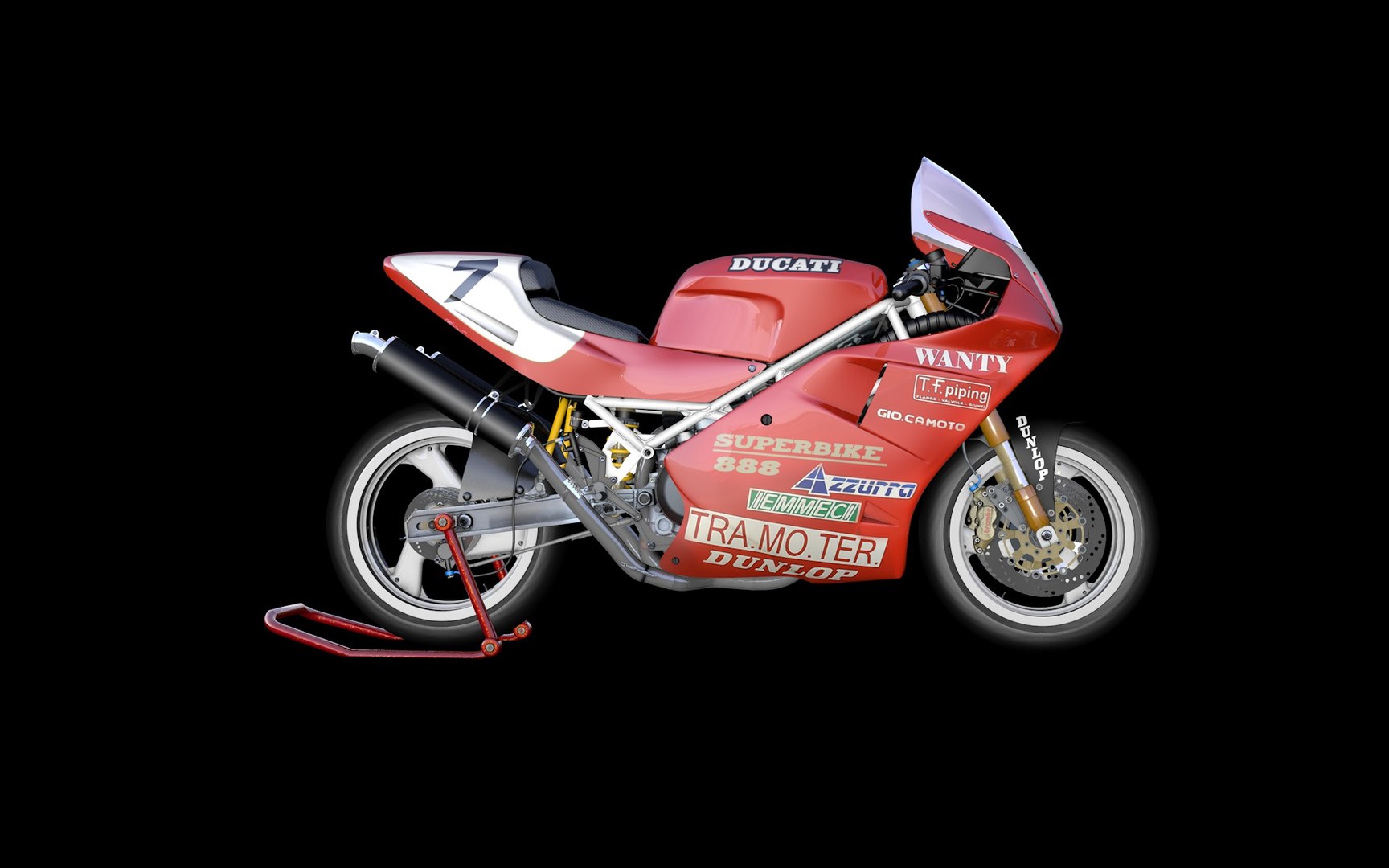 Ducati 888 3D - TurboSquid 1447705